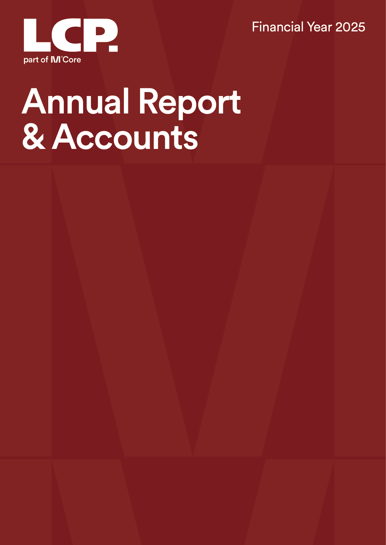 LCP Annual Report & Accounts 2025